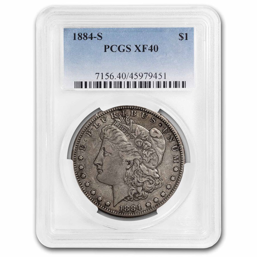 1884 S Morgan Silver Dollar Value - APMEX